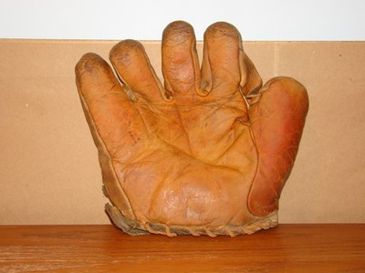 Antique Vintage LHT Split Finger One Inch Web Baseball Glove Mitt | eBay