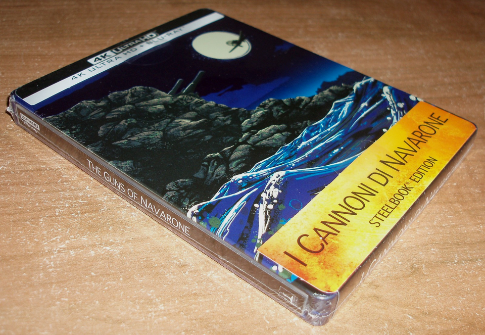 I Cannoni Di Navarone (The Guns Of Navarone) 4K+Blu-ray Steelbook Nuovo ...