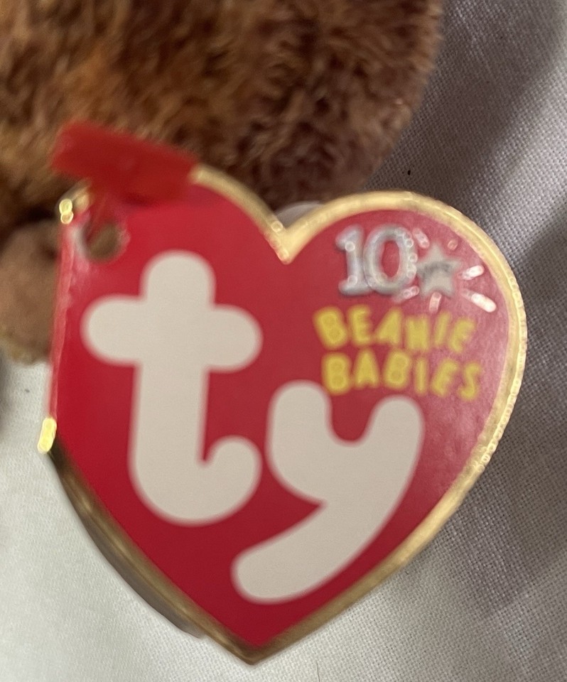 Ty Beanie Baby Nutty the Squirrel And Tinnie Beanie Baby Nuts The ...