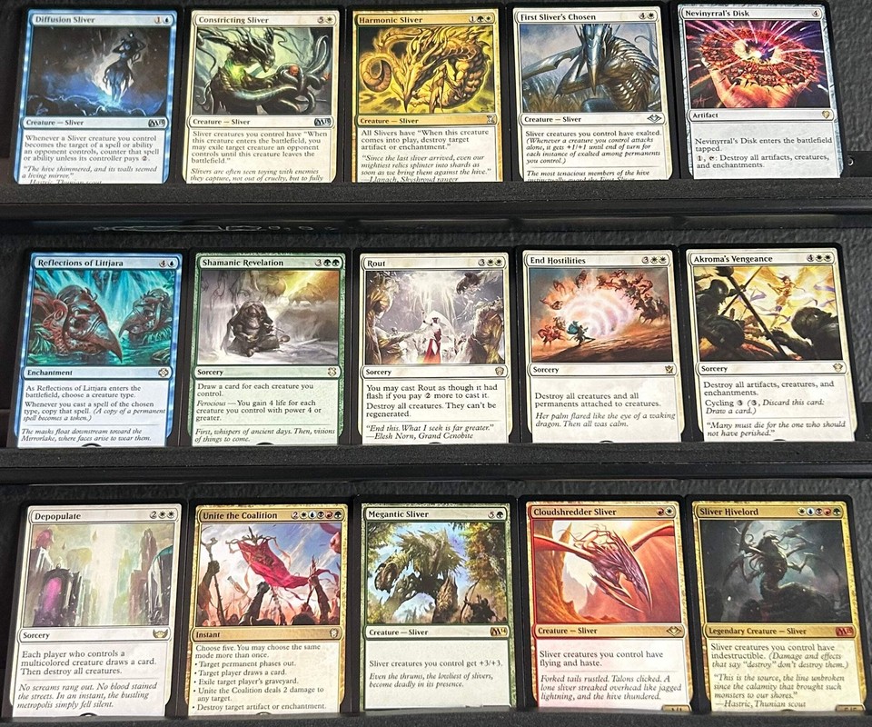 ***Custom Commander Deck*** Sliver Hivelord - Nukes & Indestructible ...