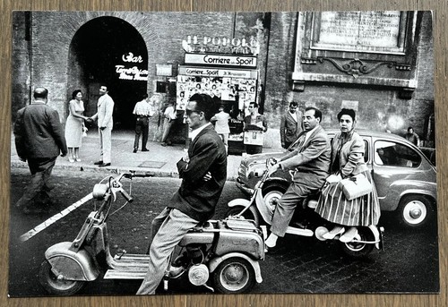 William Klein - Piazzale, Rome 1956 Authentic Original Drawing Offset ...