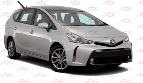 Fits 2012-2018 Toyota Prius V Passenger Right Side Rear Door Window ...