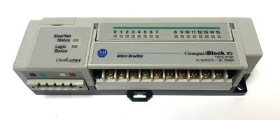 Allen-Bradley 1791D-0V16P Compact Block I/O 16-Outputs / DeviceNet ...