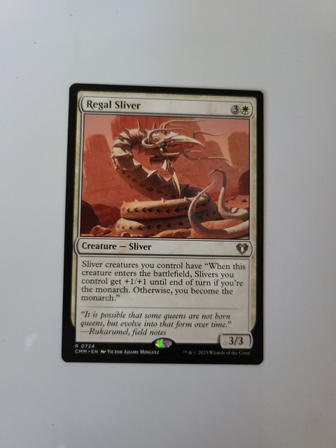 MTG Regal Sliver Commander Masters 0724 Regular Rare for sale online | eBay