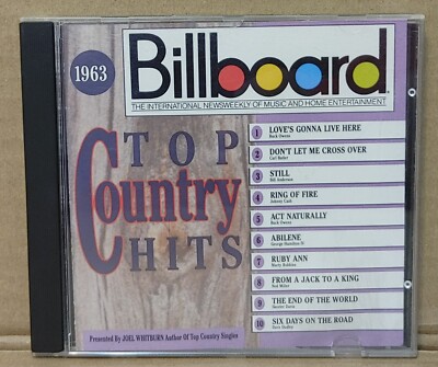 Billboard Top Country Hits: 1963 - Various Artists - CD 81227068424| eBay