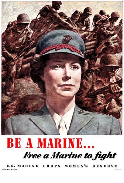 Women Marines Poster