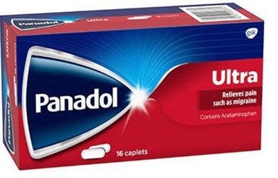Panadol Ultra Strong Pain Relief Migraine Toothache Fever Muscle Pain ...