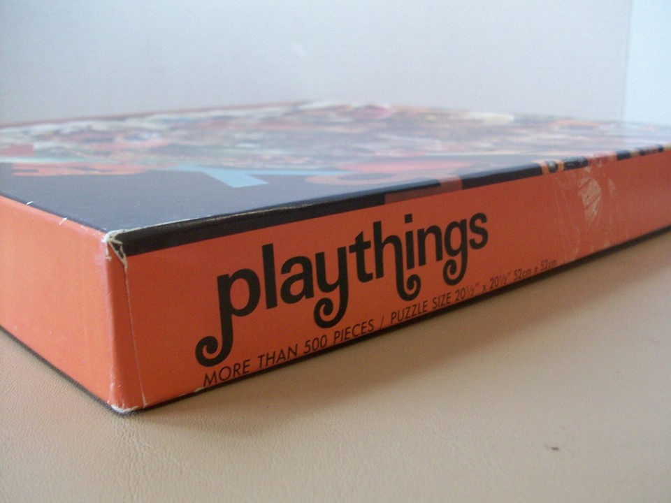 Eaton Jigsaw Puzzle Playthings Dolls Stuffed Animals Toys Baby Quilt ...