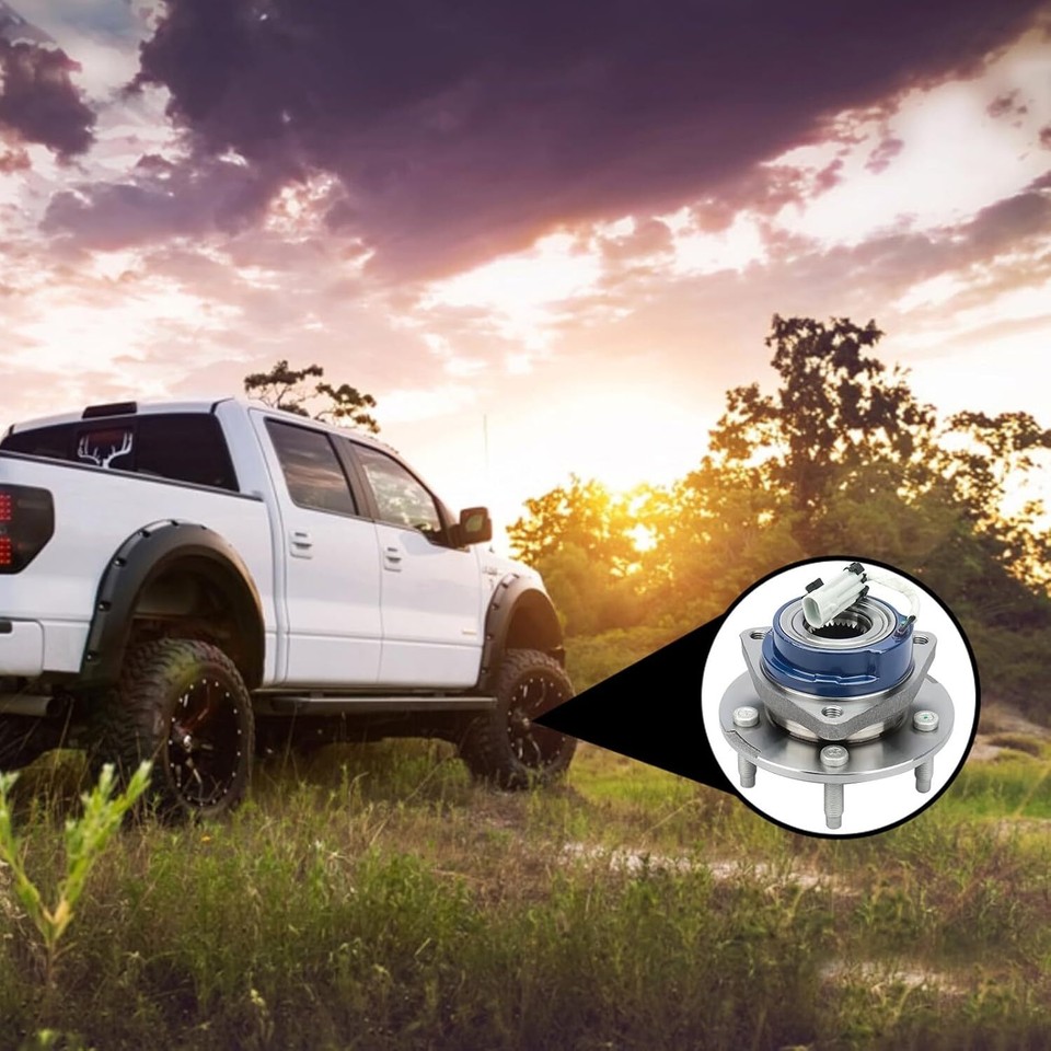 Pair Front Wheel Bearing Hubs Assembly for Buick Lucerne Lacrosse ...