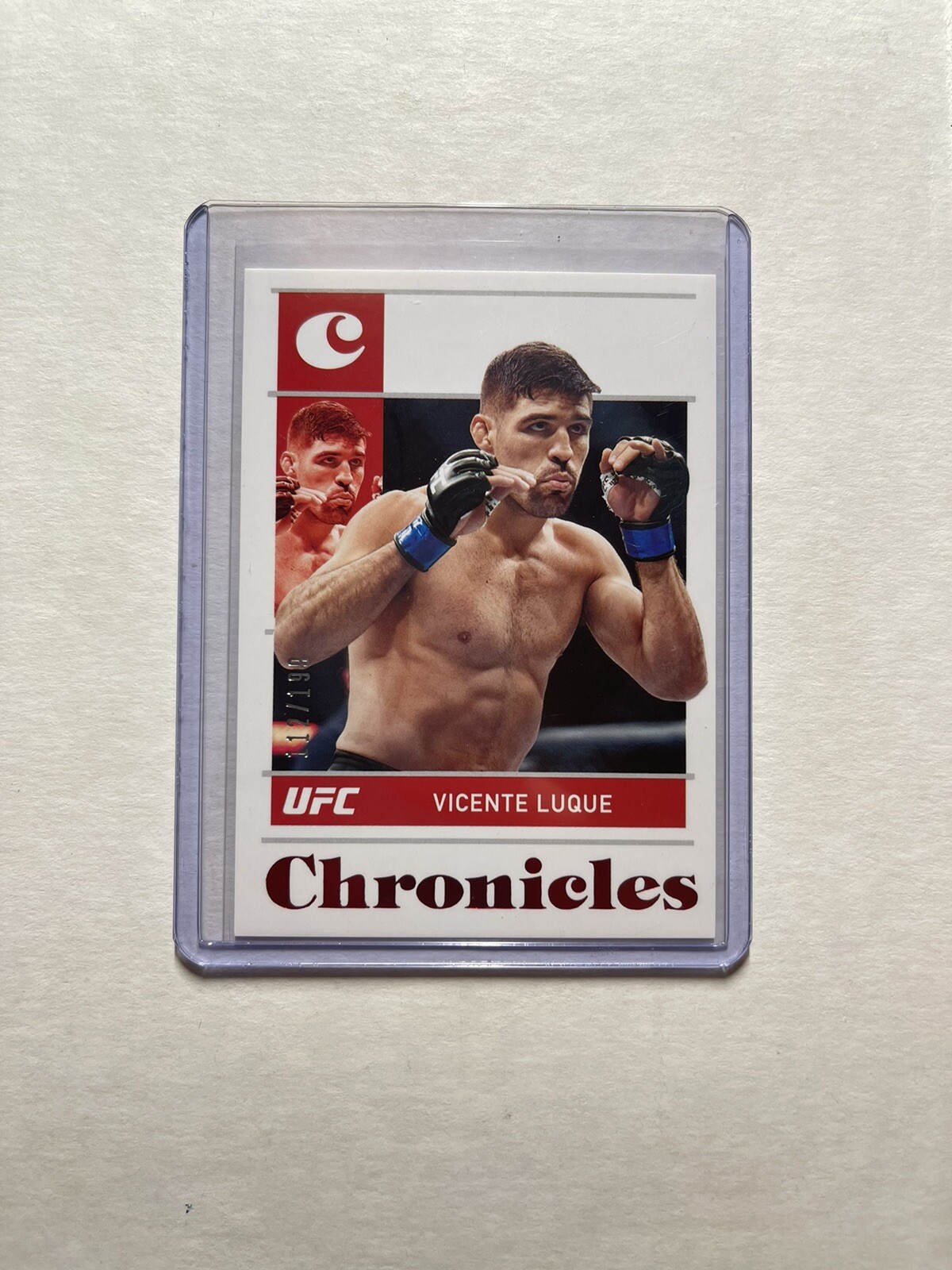 Vincente Luque 2022 Panini Chronicles UFC #62 Red Parallel /199 | eBay