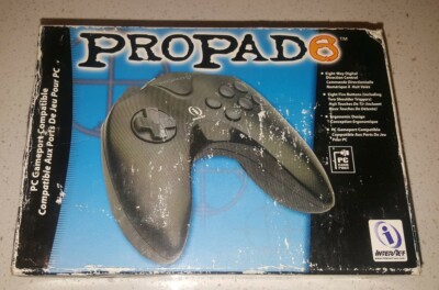 INTERACT PROPAD 6 PC PORT COMPATIBLE VIDEO GAME GAMEPAD CONTROLLER BOX ...