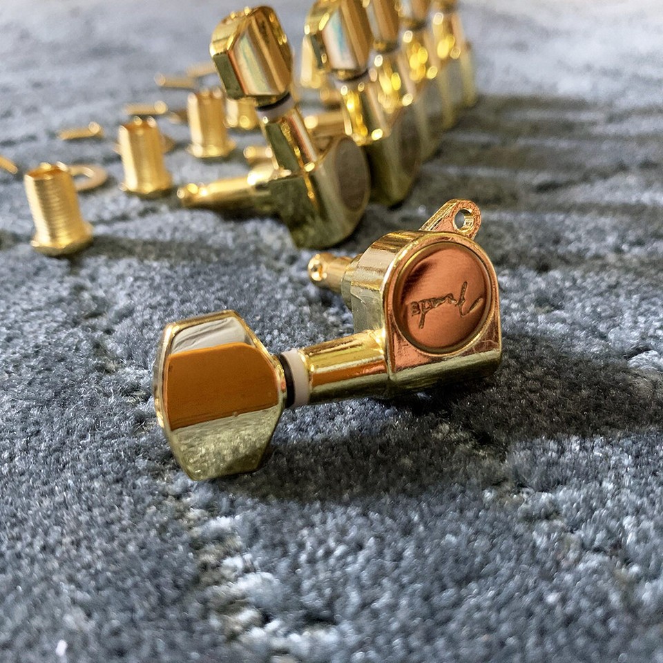 for Fender Strat Electric Guitar Tuners Tuning Pegs Keys Machine Heads ...