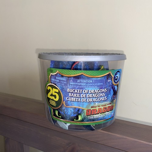 How to Train Your Dragon 3 The Hidden World Bucket of Dragons 25 Action ...