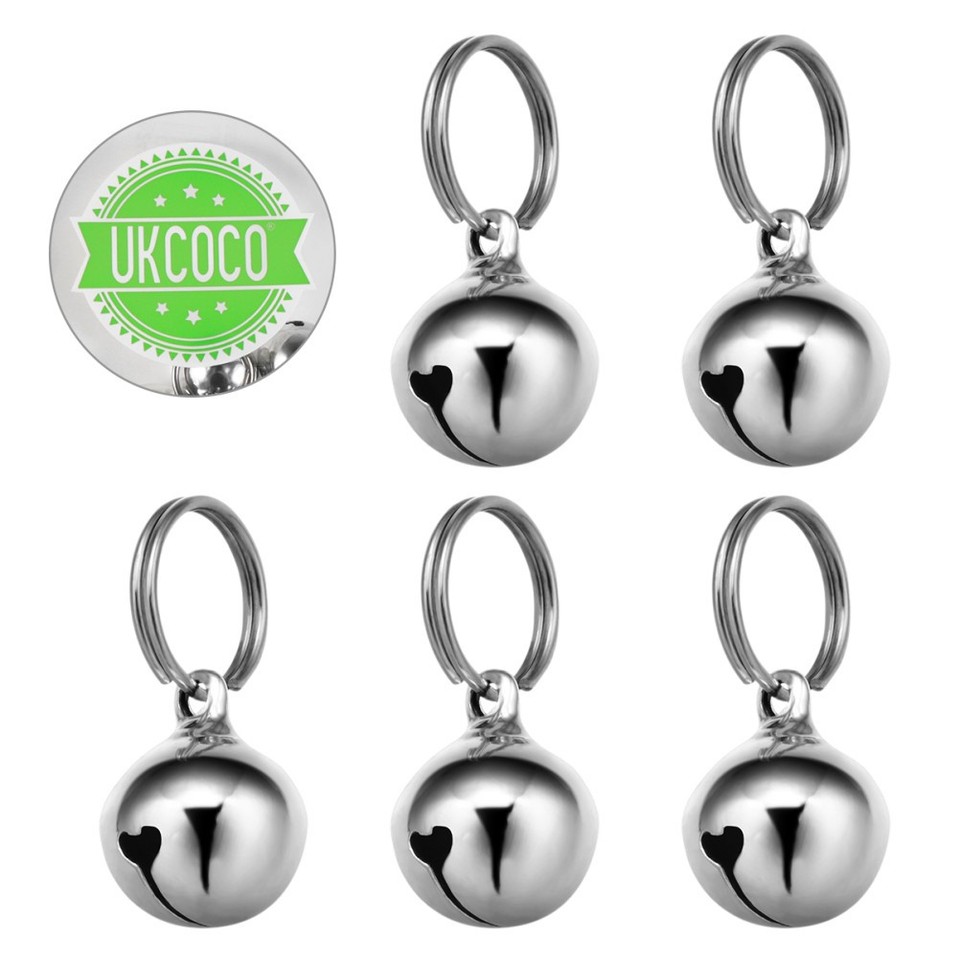 6PCS cartoon pet bells pet bells Pet Pendant Bell pet bell cat collar ...