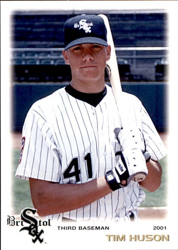 2001 Bristol White Sox Grandstand #12 Tim Huson Cottonwood Arizona AZ ...