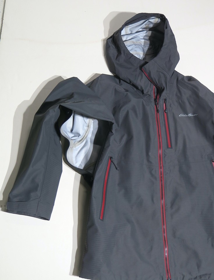 Eddie Bauer First Ascent JACKET PARKA eVent SKI HIKE WINTER SHELL ...