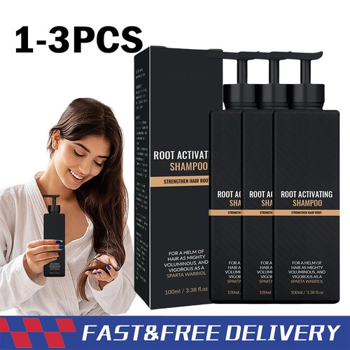 1-3PCS Root Activator Shampoo, SPARTAN Hair Loss Shampoo,Shampoo Root ...