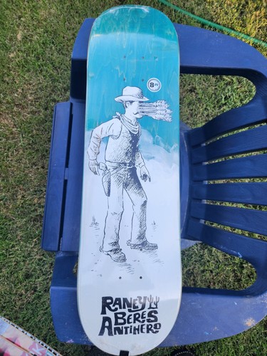Anti Hero Skateboards Raney Beres "How The West Was Won" 8.25" Deck ...