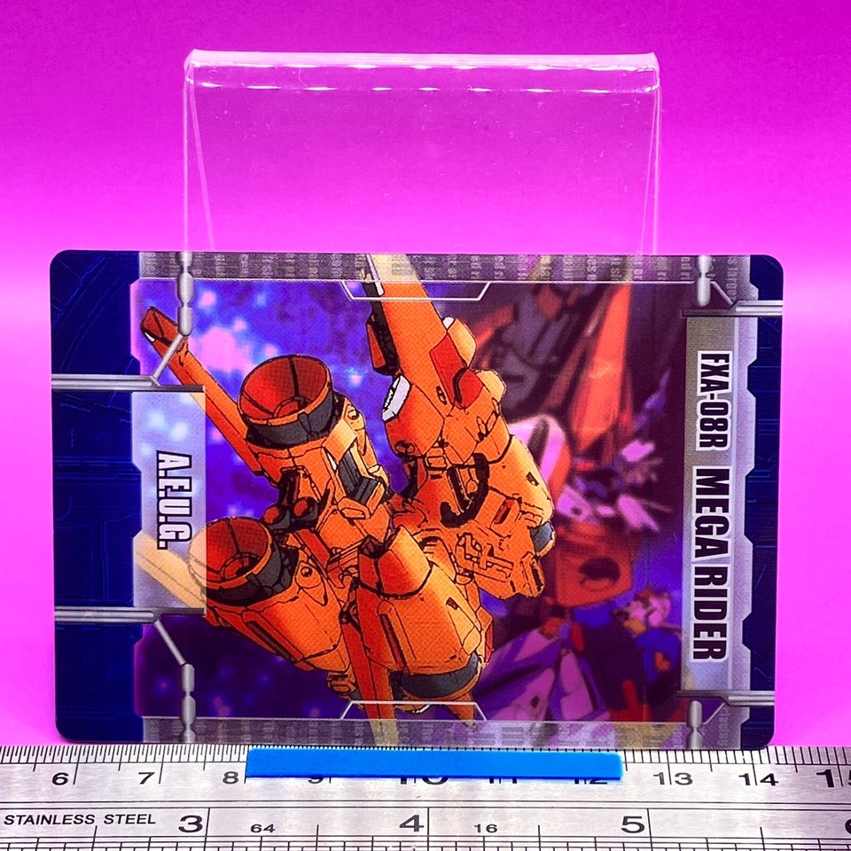 FXA-08R MEGA RIDER 3-02-065 Gundam Wafer Card Morinaga TCG Japanese ...