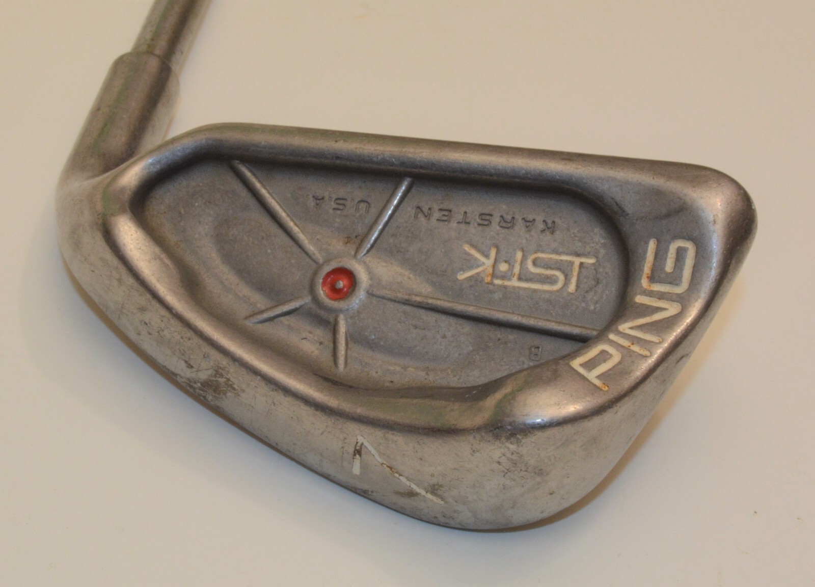 Ping IST-K Red dot 7 iron RH Steel Ping Shaft, original Ping grip, 37 ...