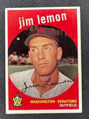1959 Topps - #215 Jim Lemon | eBay