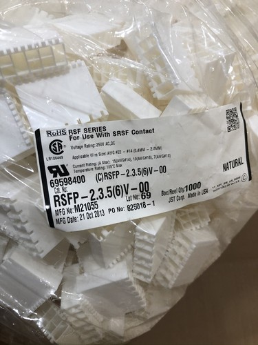 JST RSFP-2.3.5(6)V-00 Qty of 175 per Lot RSF Connector | eBay