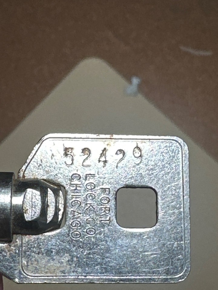 GEM Barrel Lock Key Pinball Soda Machine Fort Lock Alarm Tubular 52429 ...