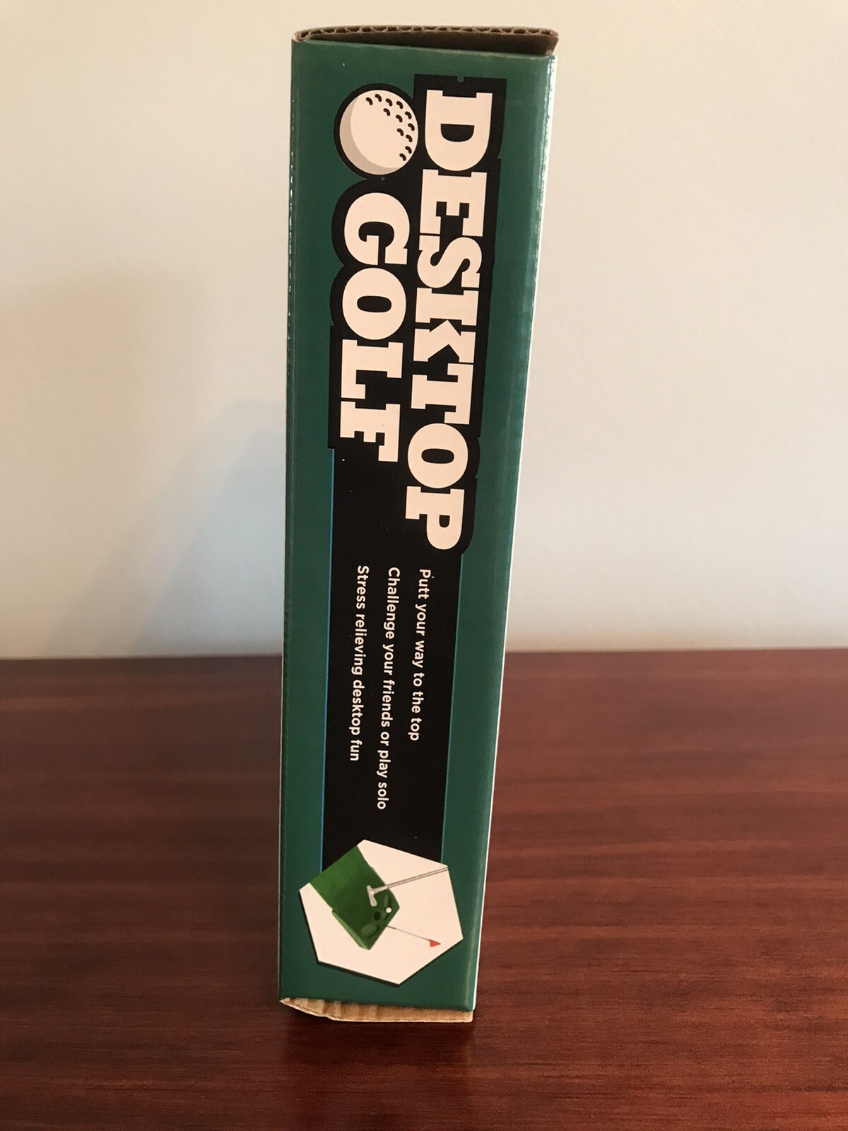 Desktop Golf Hole in One Mini Party Fun Novelty Toy Flagpole Ball ...