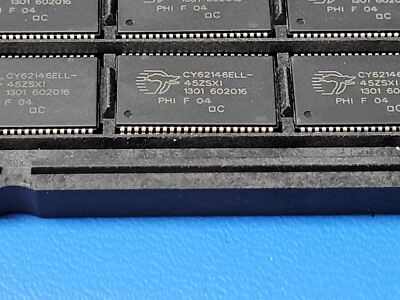 (1) CY62146ELL-45ZSXI SRAM Async Single 5V 4M-bit 256K x 16 45ns 44-Pin ...