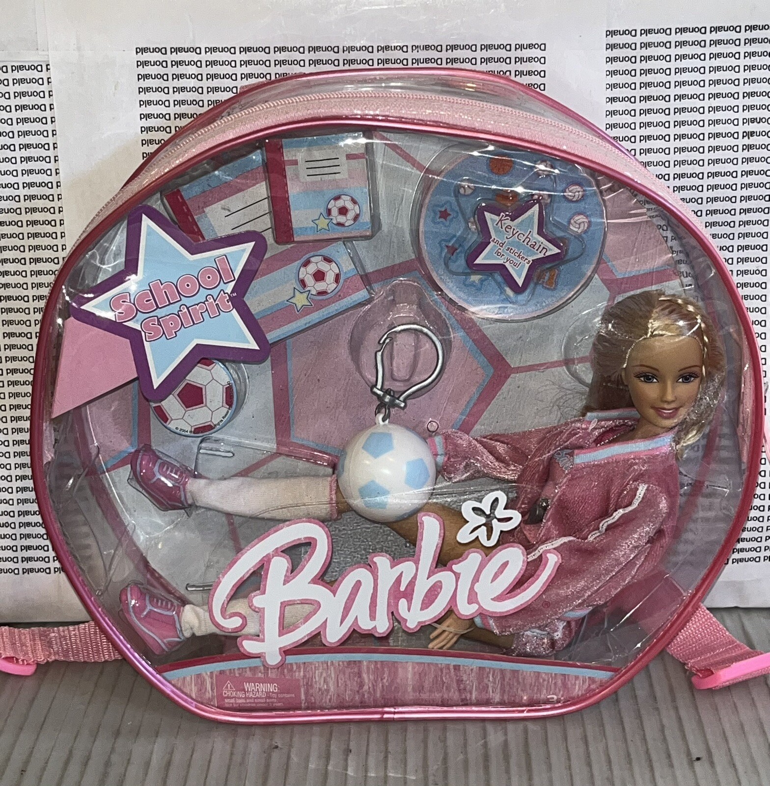 School Spirit Barbie Doll With Backpack 2004 Mattel No. C4483 NRFP for ...