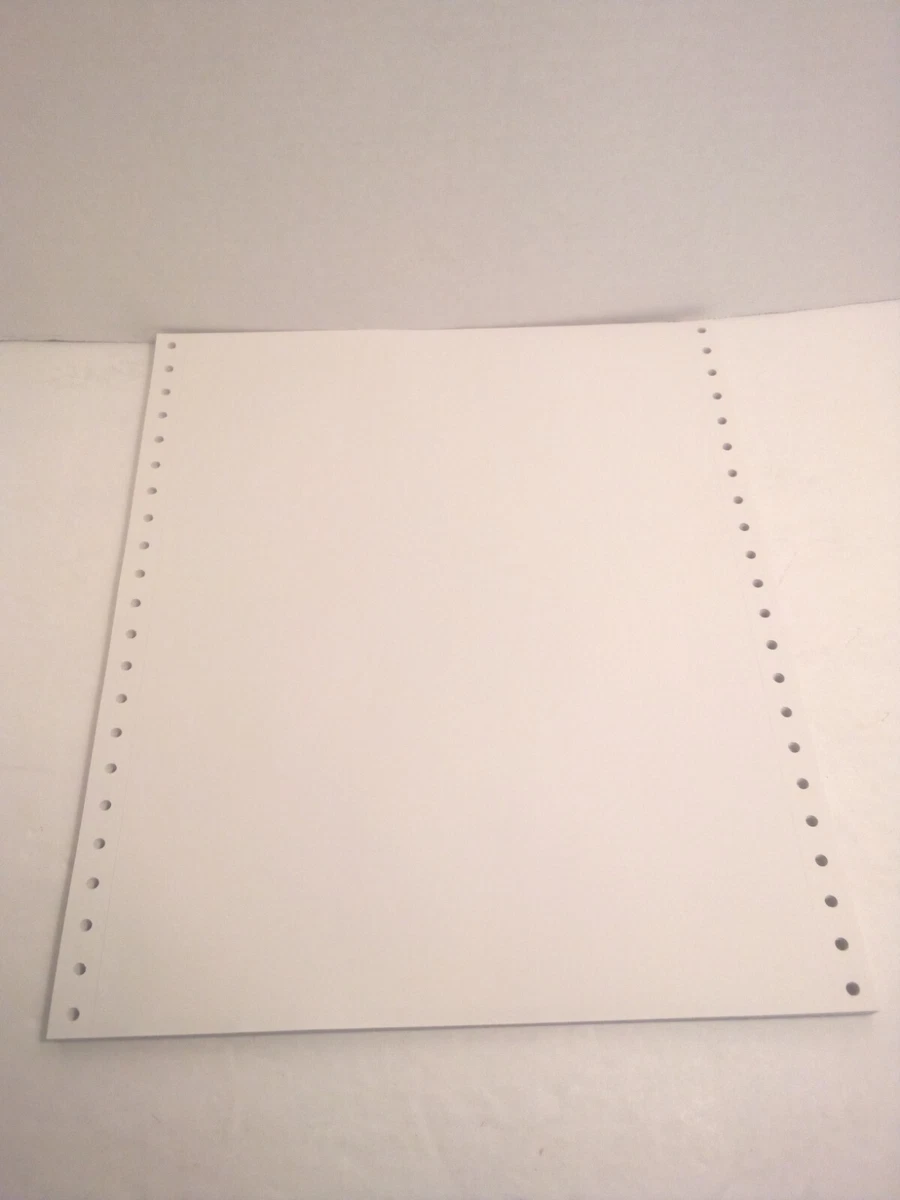 Perforated Printer Paper