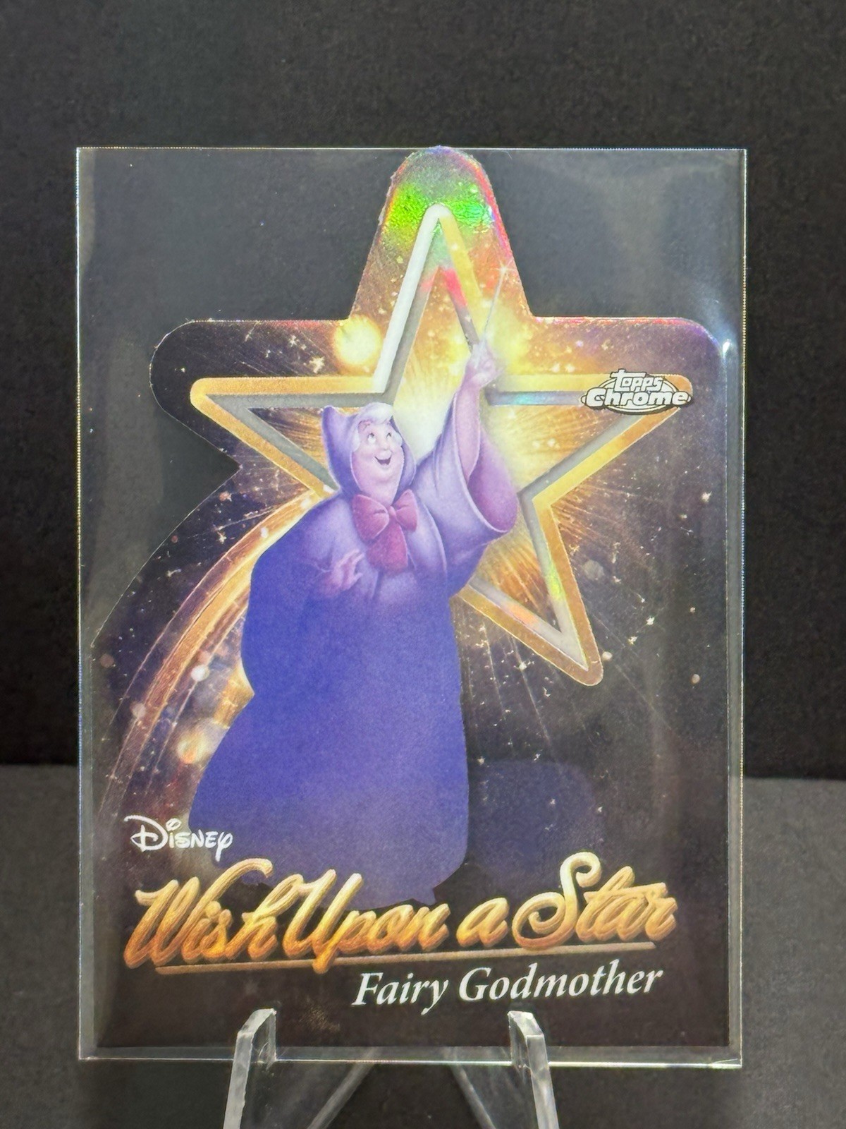 2025 Topps Disney Wonder Wish Upon a Star Chrome Die-Cut #W-20 FAIRY ...