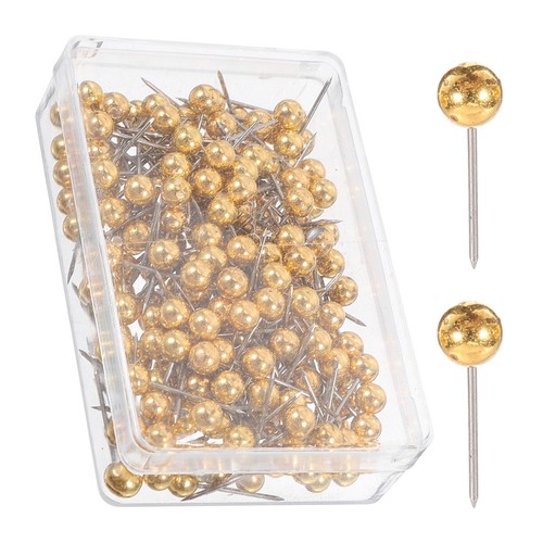 200 Pcs Map Push Pins Round Head Thumb Tacks Round Head Tacks Quilting ...
