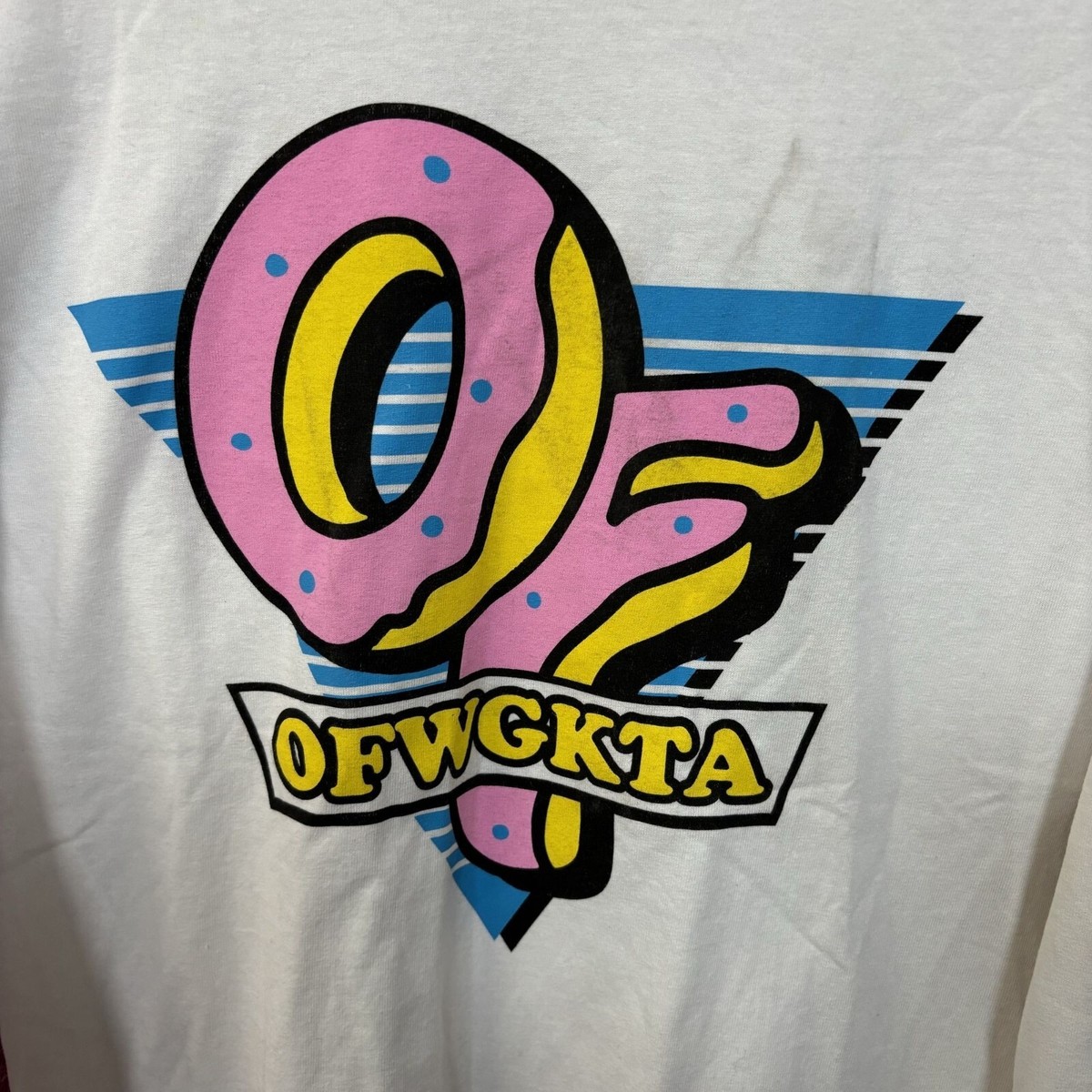 Odd Future Shirt Ofwgktadgaf Cartoon White Shirt Ebay