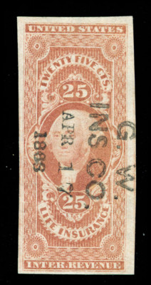 MOMEN: US STAMPS #R47a REVENUE PRINTED CANCEL VF/XF | eBay