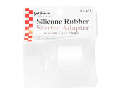 Sullivan Products RC Airplane Starter Rubber Adapter Medium Cone White ...