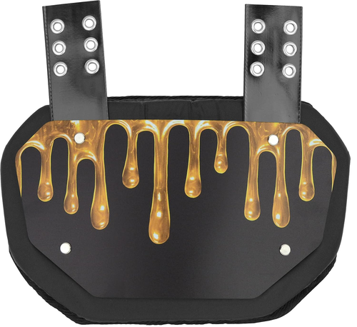 Drip Football Back Plate for Shoulder Pads - Universal Fit Lower Back ...