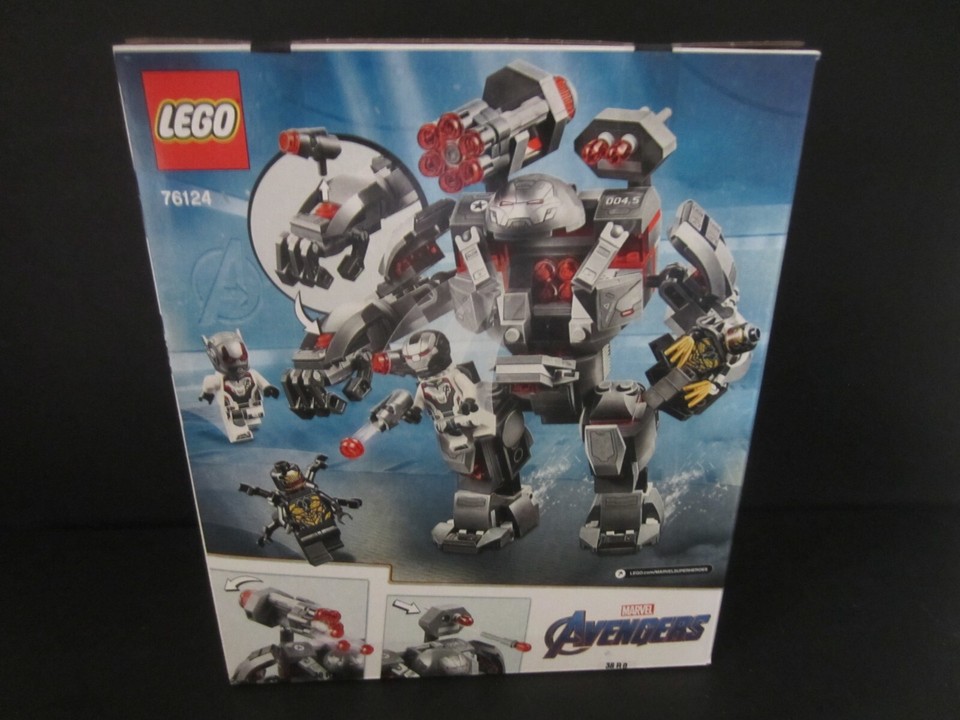 LEGO Marvel Super Heroes War Machine Buster 76124 NEW SEALED BOX NSB ...