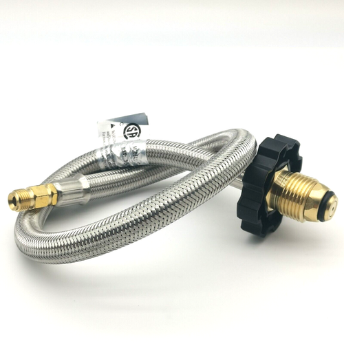 Caravan/Motorhome/RV 450mm Staineless Pigtail POL Male to 1/4" Inverted ...