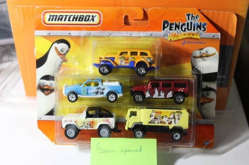 Matchbox The Penguins of Madagascar 5 vehicle set | eBay Australia