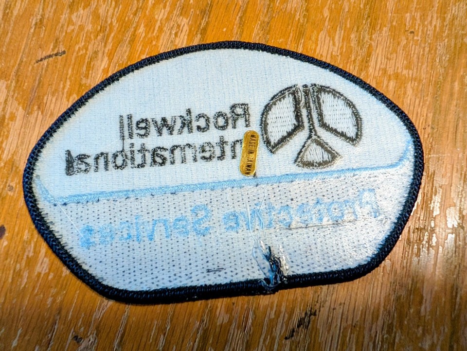 Vintage Rockwell International - Protective Services Patch | eBay