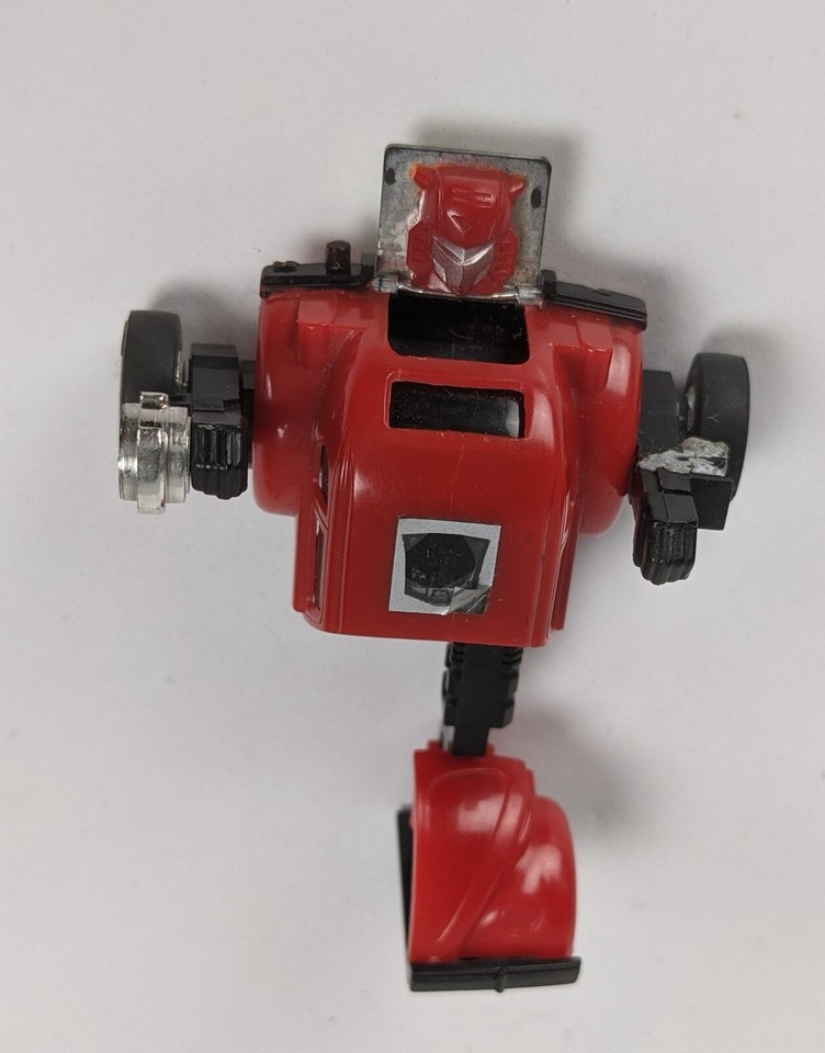 1984 Hasbro Transformers Mini-Car Red Bumblebee Figure 100% Incomplete ...