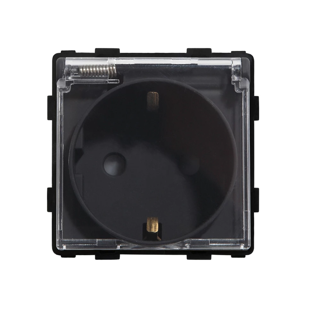 Touch Lichtschalter Steckdose Wechselschalter Dimmer Glas Schwarz LUXUS ...