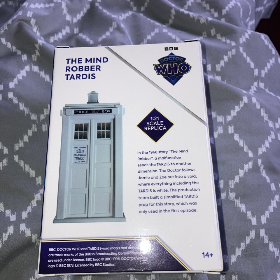 Doctor Who Second Doctor's White TARDIS Master Replicas Club exclusive ...