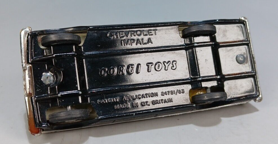 CORGI TOYS #481 Chevrolet Impala Police Patrol Car | eBay