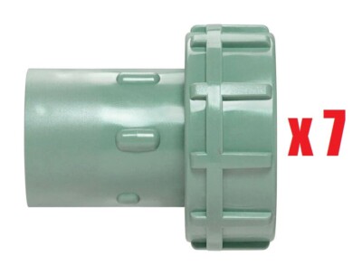 Lot of 7 Orbit 57202 PVC Irrigation Swivel Adapter 3/4" Manifold system ...