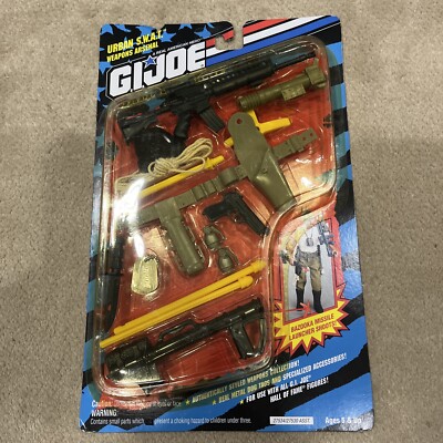 1993 HASBRO GI JOE HALL OF FAME URBAN S.W.A.T. WEAPONS ARSENAL ...