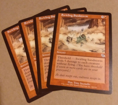 MTG - Swirling Sandstorm (x4) - Magic the Gathering, Judgement | eBay