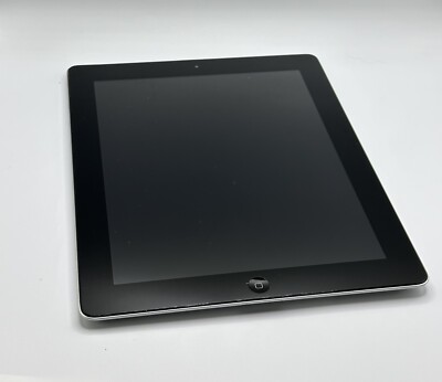 Apple iPad 2nd Gen Black A1395 16GB Wi-Fi MC769LL/A 9.7" SCRATCHES AND ...