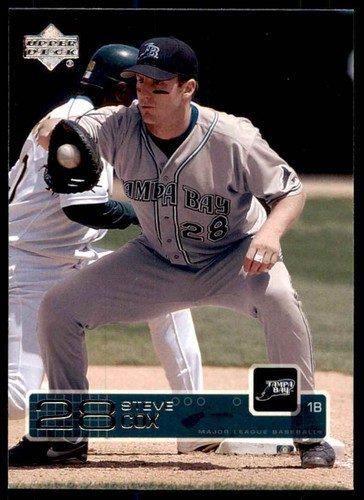 2003 UPPER DECK STEVE COX TAMPA BAY DEVIL RAYS #53 | eBay